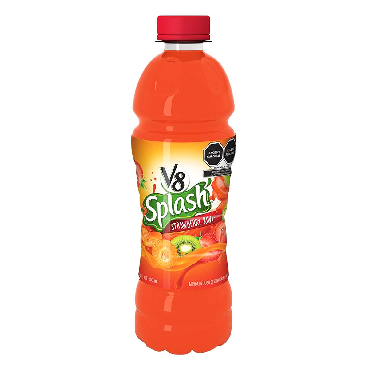 Básicos en AlimentosJugo V8 Splash Strawberry Kiwi 500 MLL