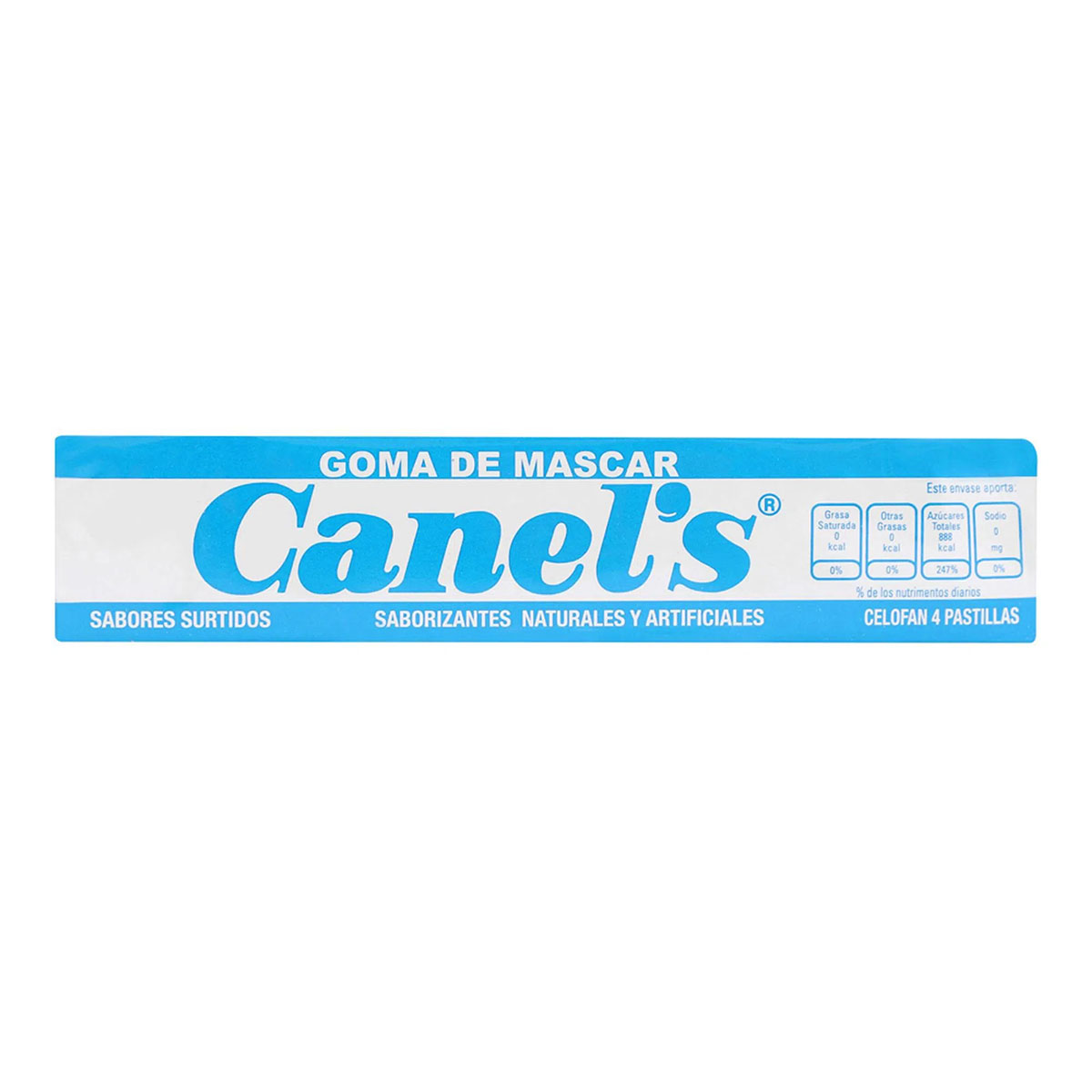 Básicos en Alimentos|EXH CHICLE CANEL'S 4'S 60 PZS