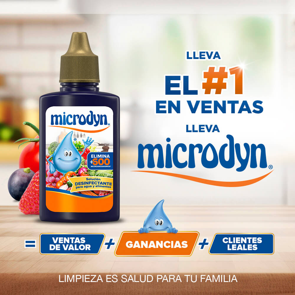 Básicos En Línea las 24 horas|DESINF MICRODYN AGUA 1 PZS